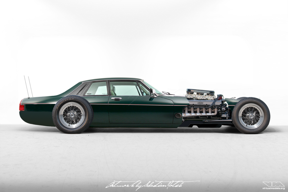 Jaguar XJ-S Notchback Hot Rod | VirtualModels